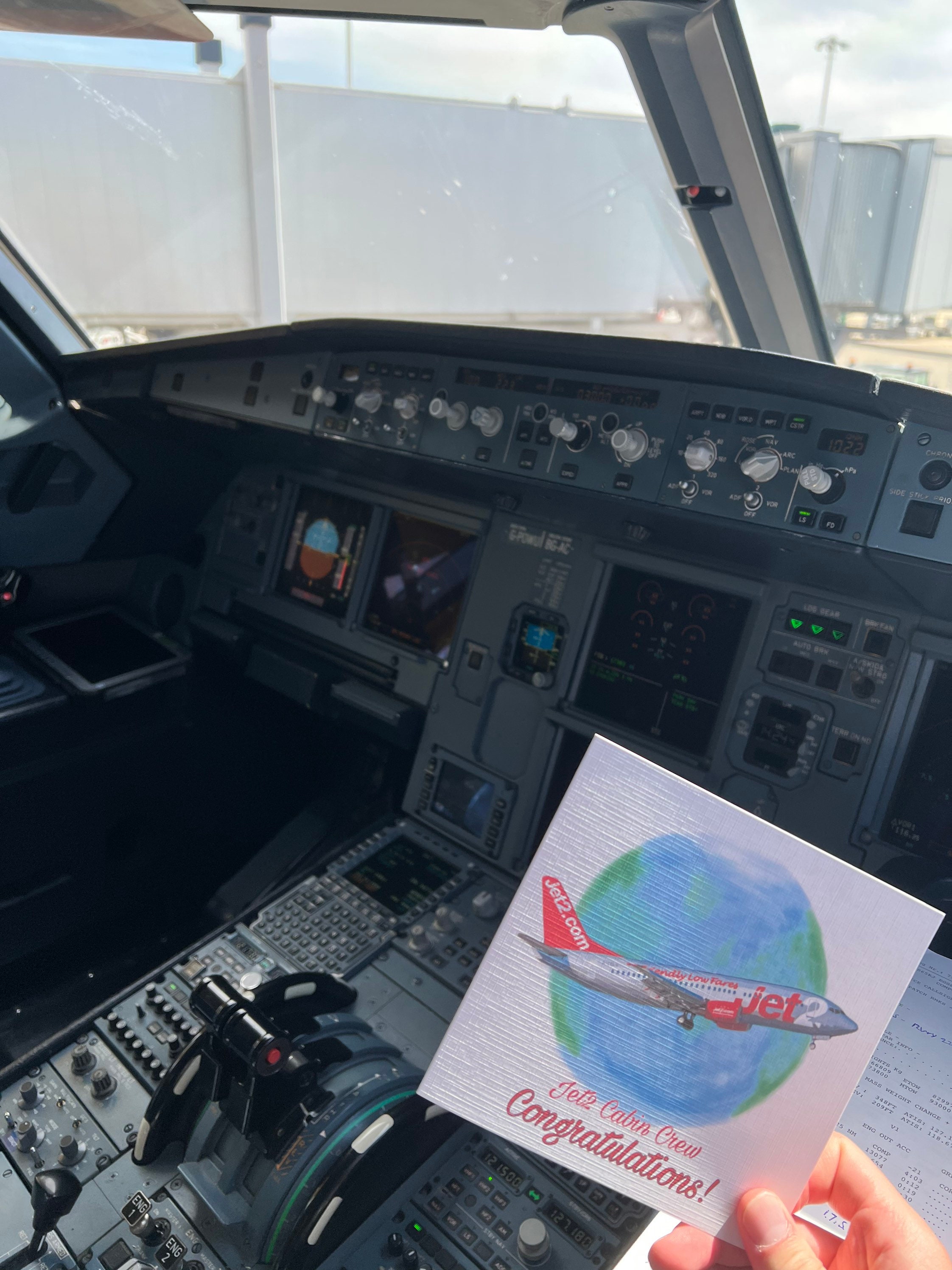 Jet2 Airline Card | Aviation Gift | Aircraft | Cabin Crew | Pilot | New ...
