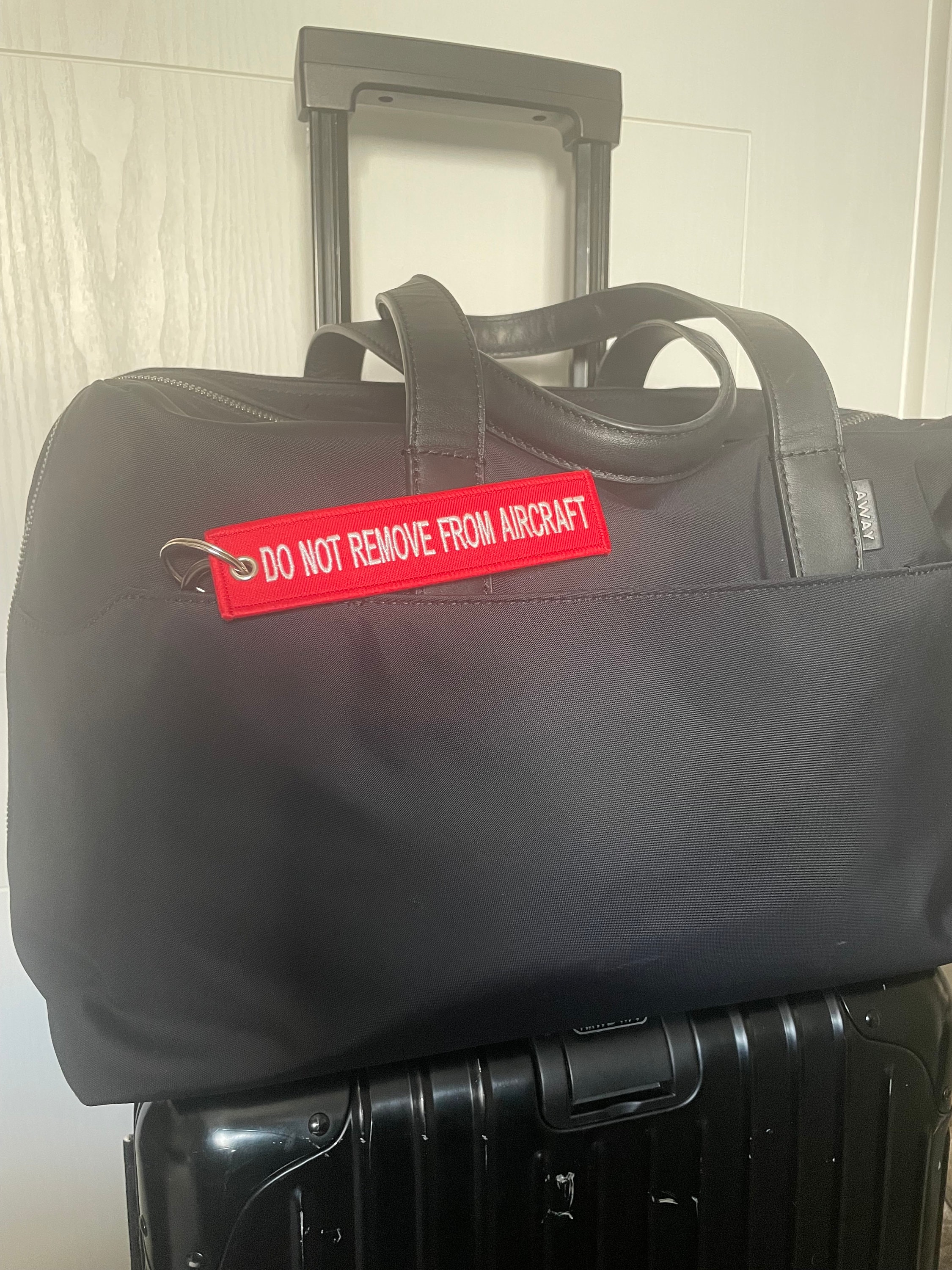 Cabin Crew Pilot Luggage Tag Do Not Remove From Flight Aircraft Flight ...