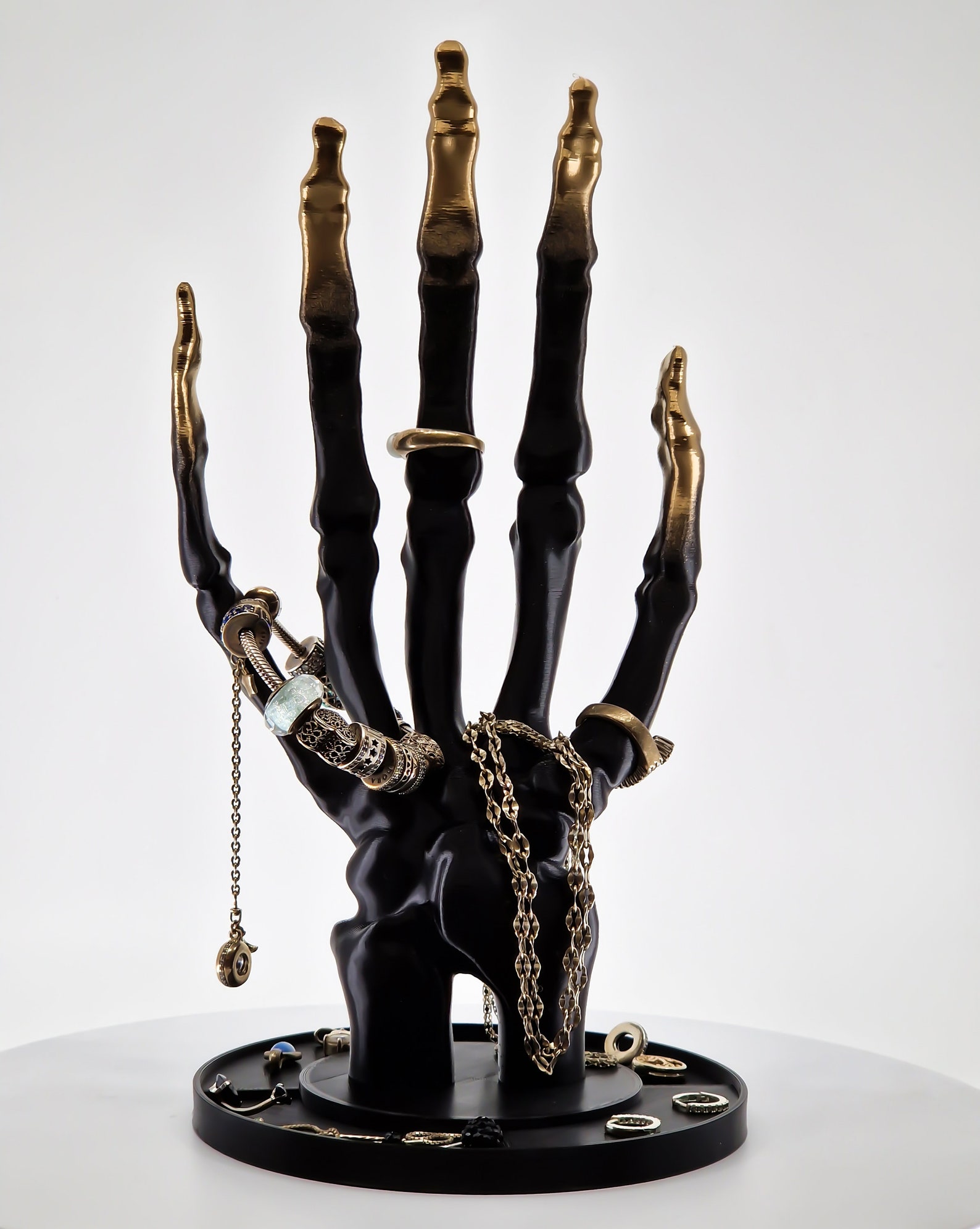 Jewelry Hand Skeleton Decor Ring Organizer Ring Holder - Etsy