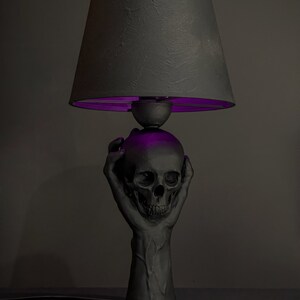 Table Lamp, Decorative Lamp, Bedside Table Light, Skull Lamp, Home ...