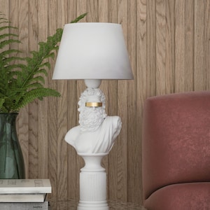Table Lamp, His and Hers, Decorative Lamp, Bedside Table Light, Greek ...