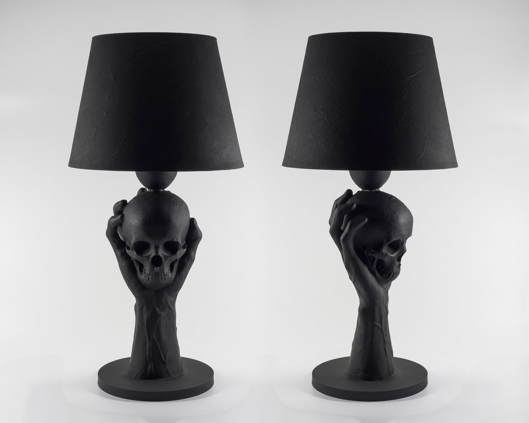 Table Lamp, Decorative Lamp, Bedside Table Light, Skull Lamp, Home ...