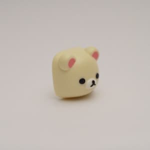 Korilakkuma Bear Keycap: Handmade Resin Artisan Keycap - Etsy