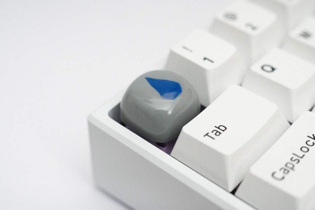 Runescape Water Rune Artisan Keycap | Resin Cast Custom Keycap - Etsy