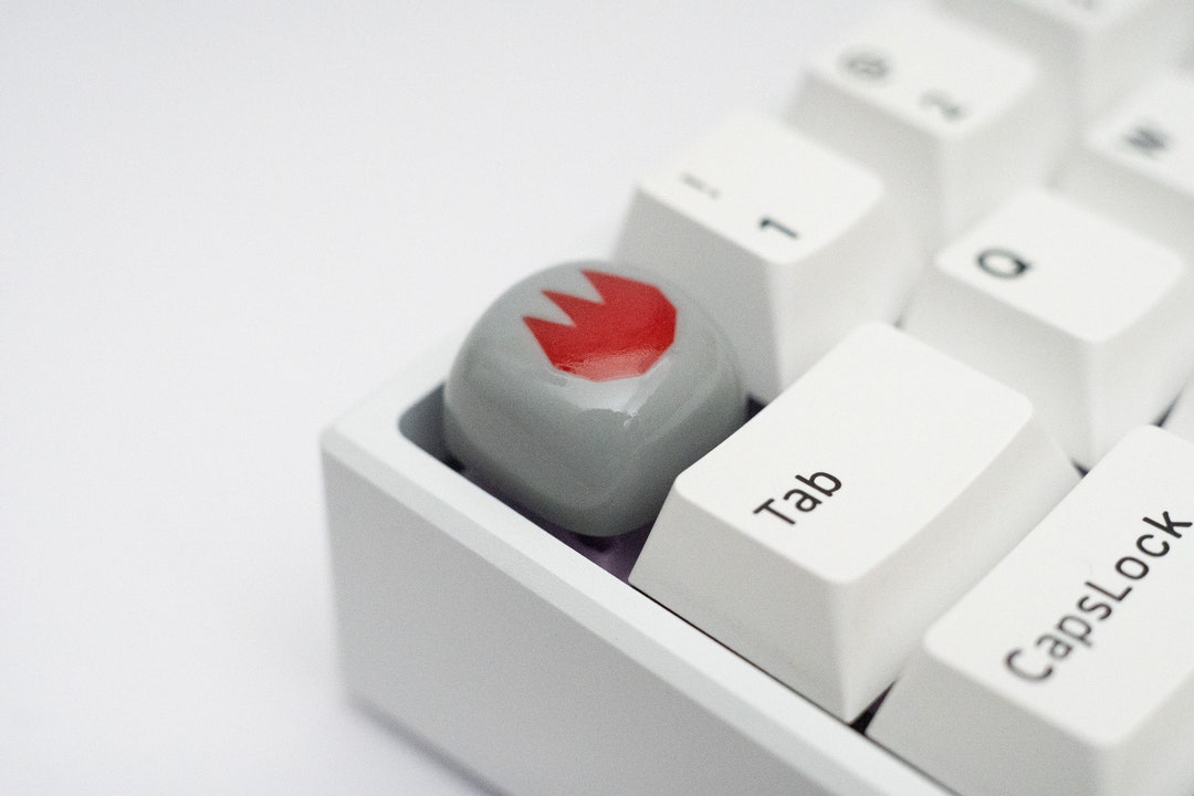 Runescape Fire Rune Artisan Keycap | Resin Cast Custom Keycap - Etsy