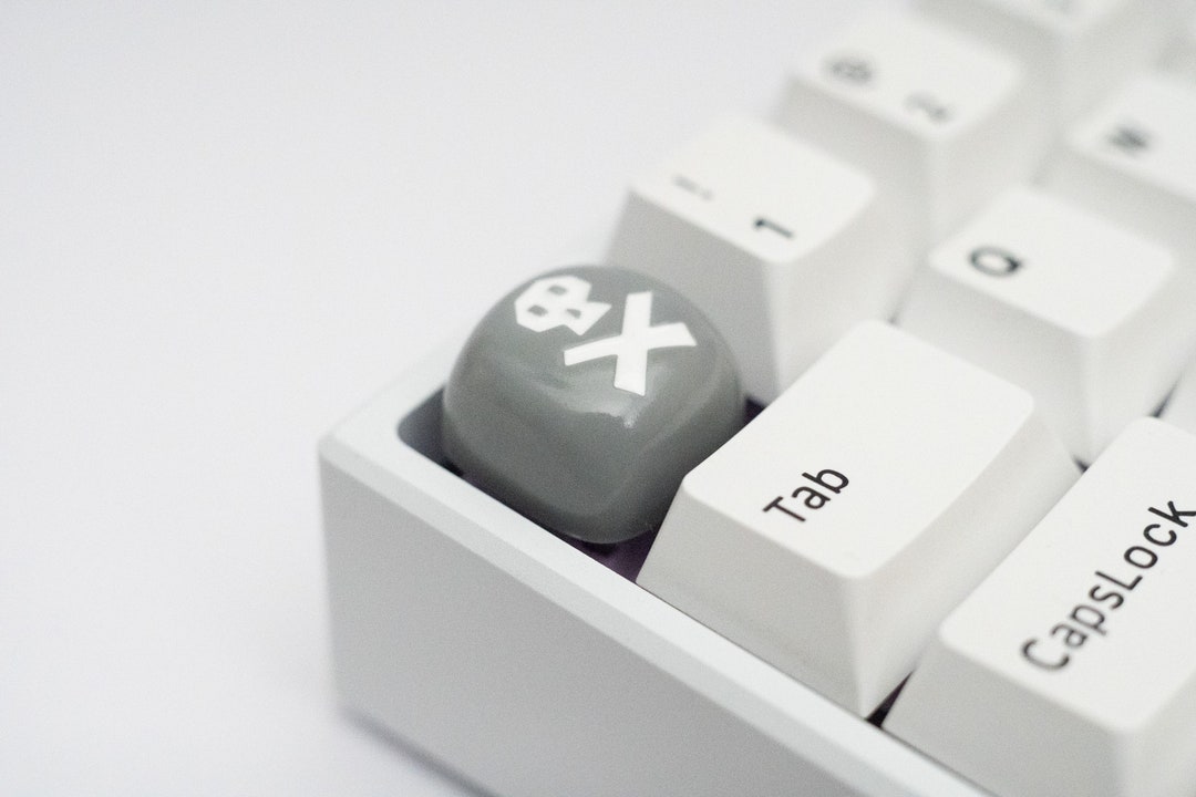 Runescape Death Rune Artisan Keycap | Resin Cast Custom Keycap - Etsy