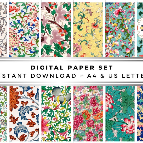 Oriental Paper - Etsy