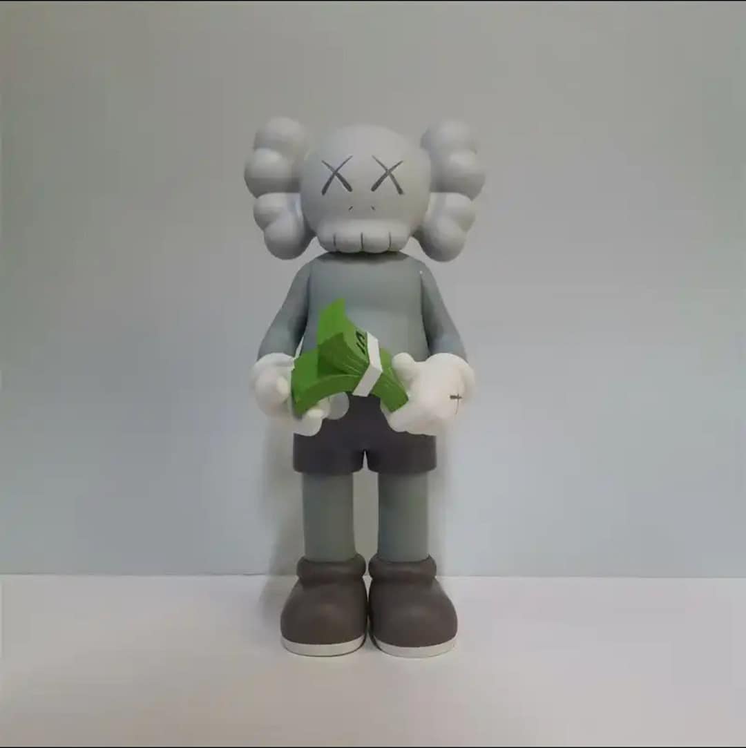 Kaws Money Counting Statue - Etsy