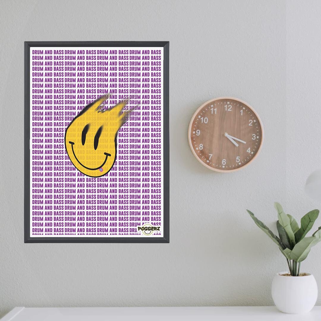 Drum and Bass, UKG, Rave Poster A3 Print - 4 Pack - Etsy
