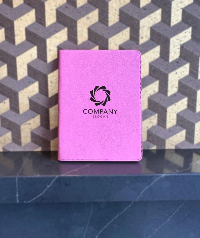 Personalized Engraved Company Portfolio Custom Company Logo - Etsy