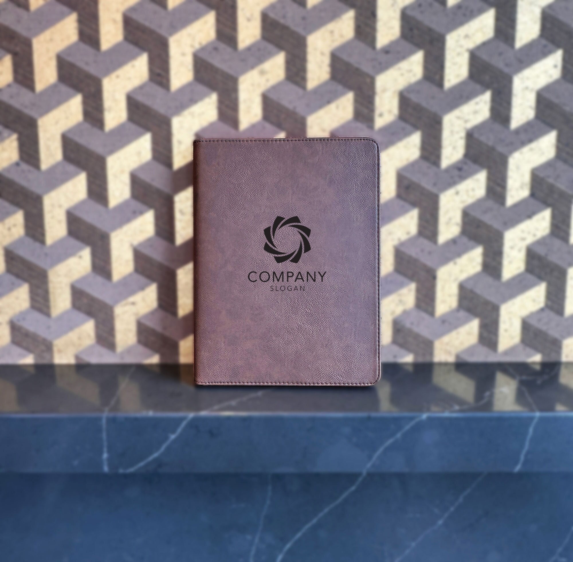 Personalized Engraved Company Portfolio Custom Company Logo - Etsy