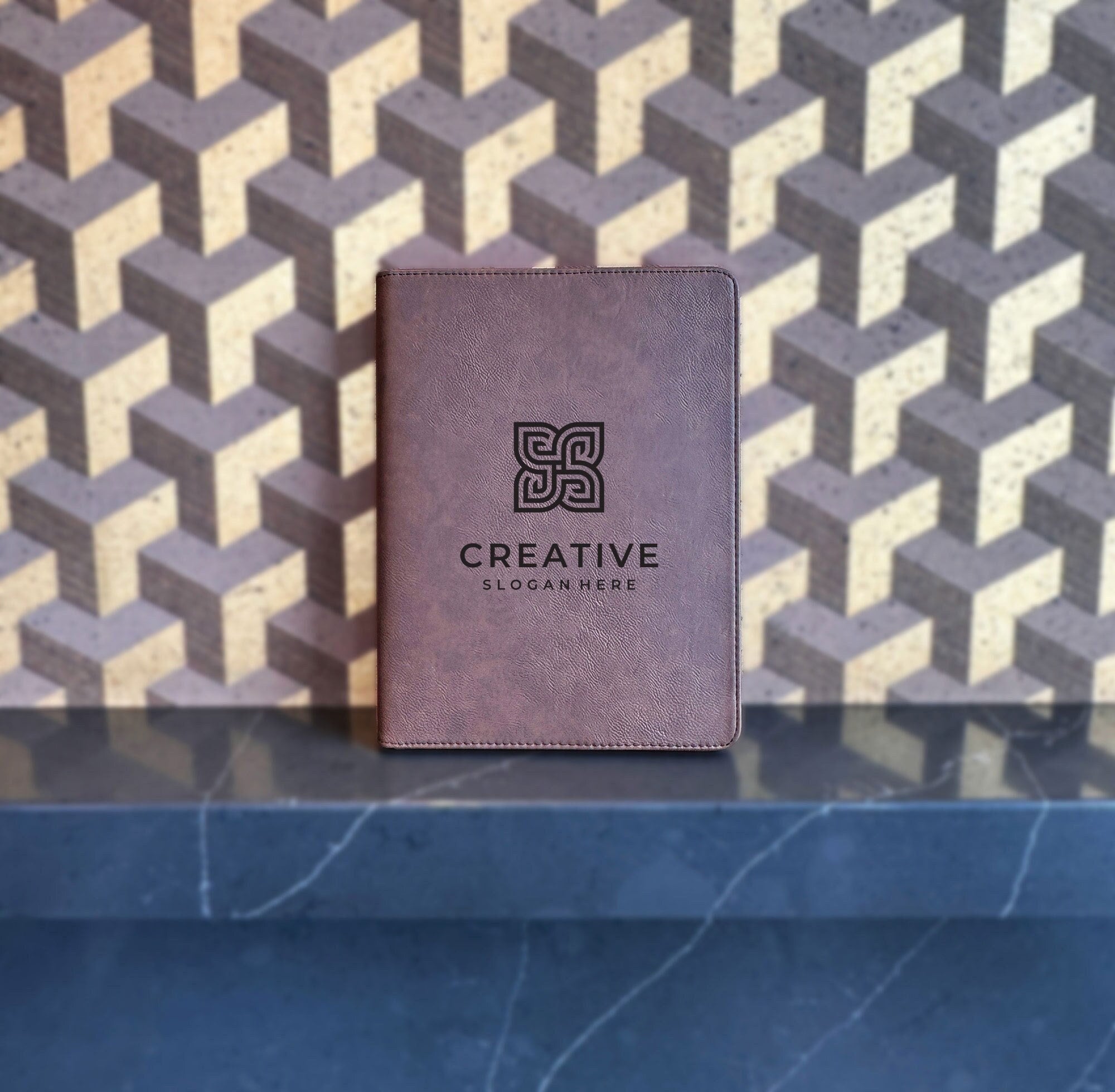 Custom Company Logo Portfolio, Personalized Engraved Company Portfolio ...