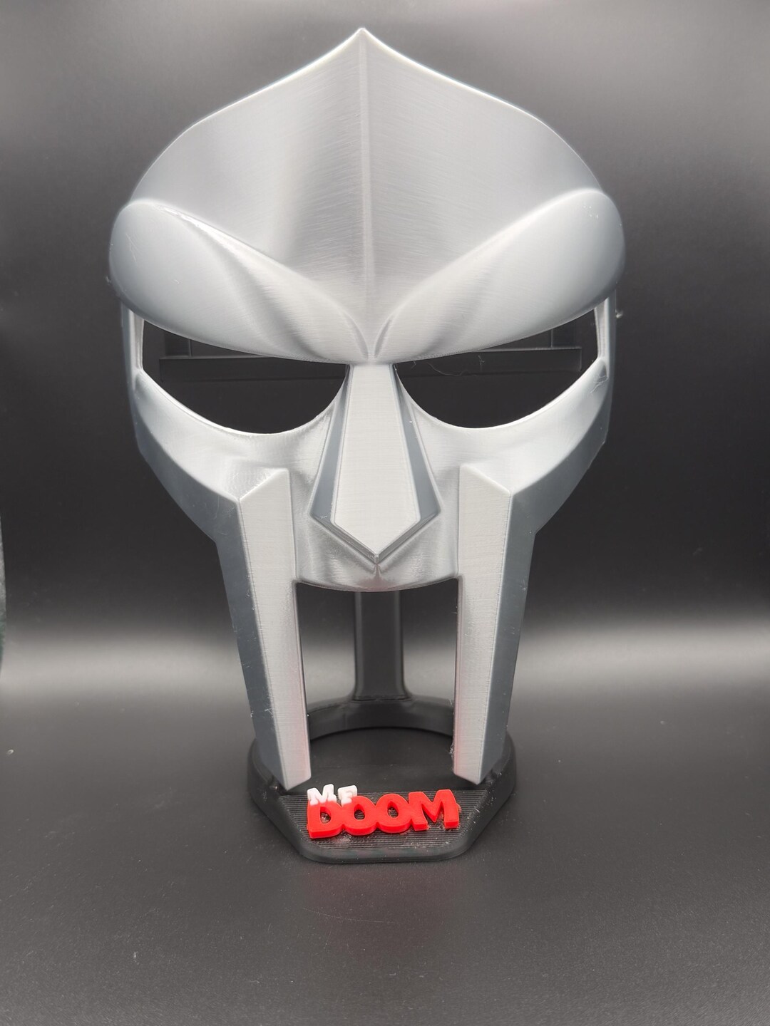 MF DOOM Inspired 3D Printed Mask With Display Stand - Etsy