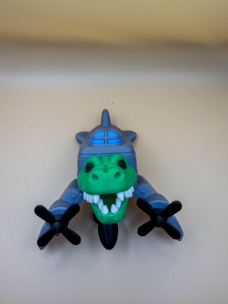 Bombardino Crocodilo Figure | Articulated Meme Toy | 3D Printed ...
