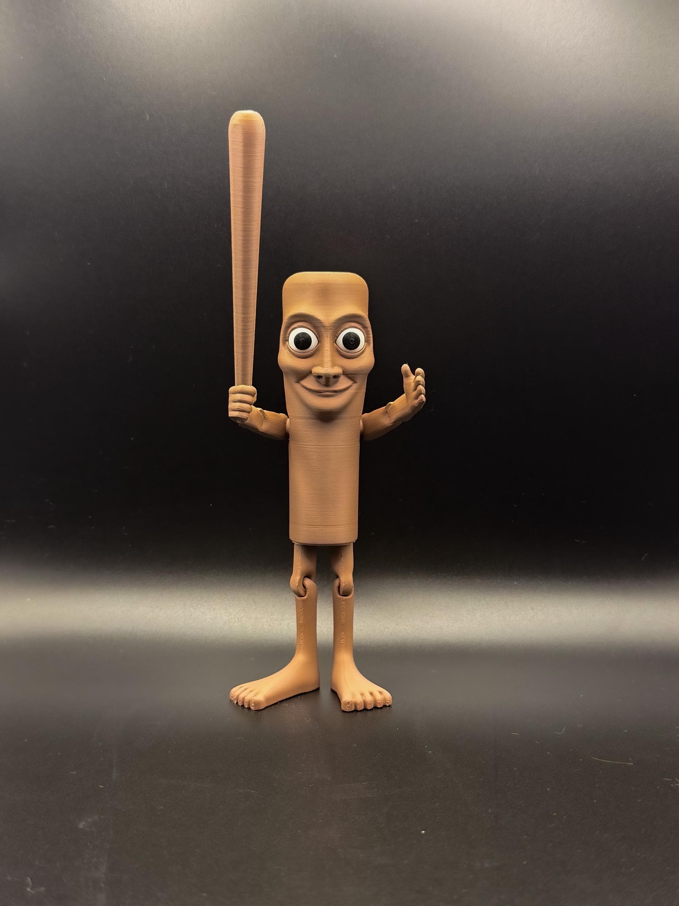 Tung Tung Sahur Figure | 3D Printed Brainrot Meme Toy Collectible - Etsy