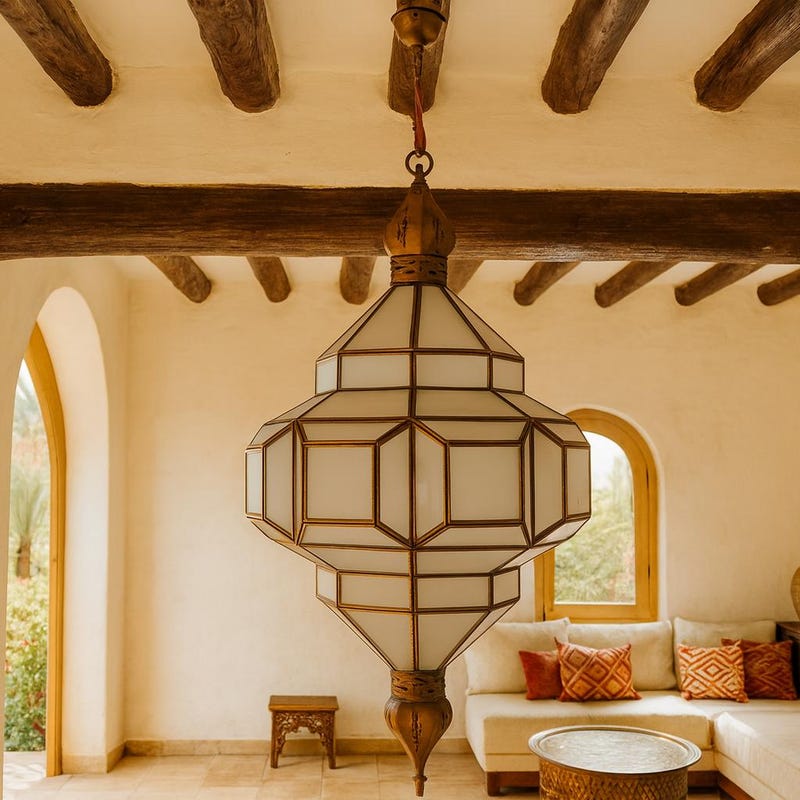 Moroccan Glass Hanging - Etsy