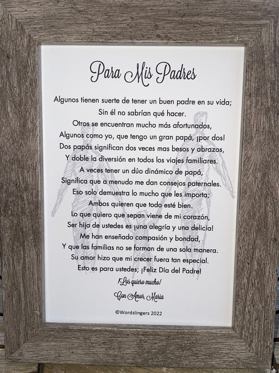 Poemas Para Papa
