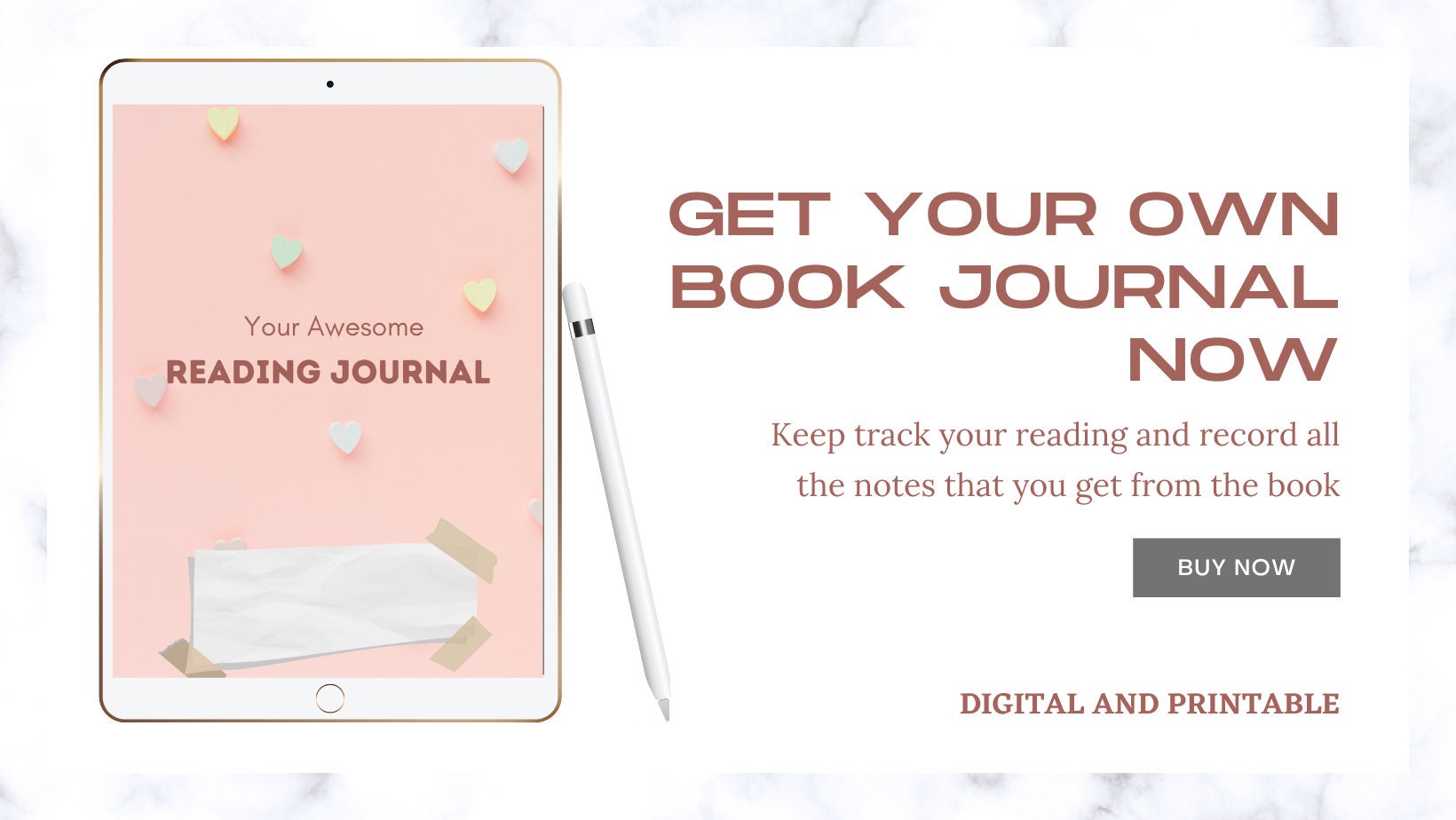 Instant Download, Printable Book Review, Library List, Reading ...