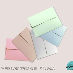 Printable Set of Twelve Different Styles of 4x5 Greeting Cards With ...