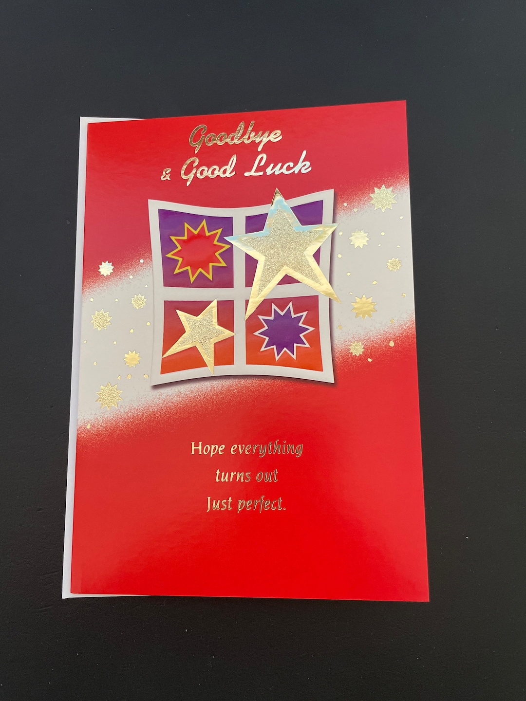 Goodbye and Good Luck Greetings Card - Etsy