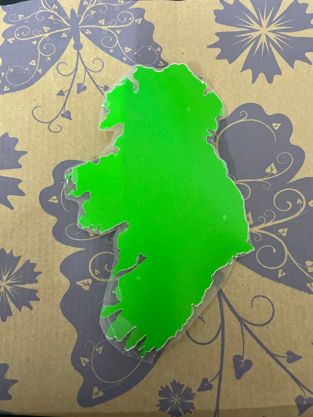 Map of Ireland Vinyl Decal Sticker - Etsy