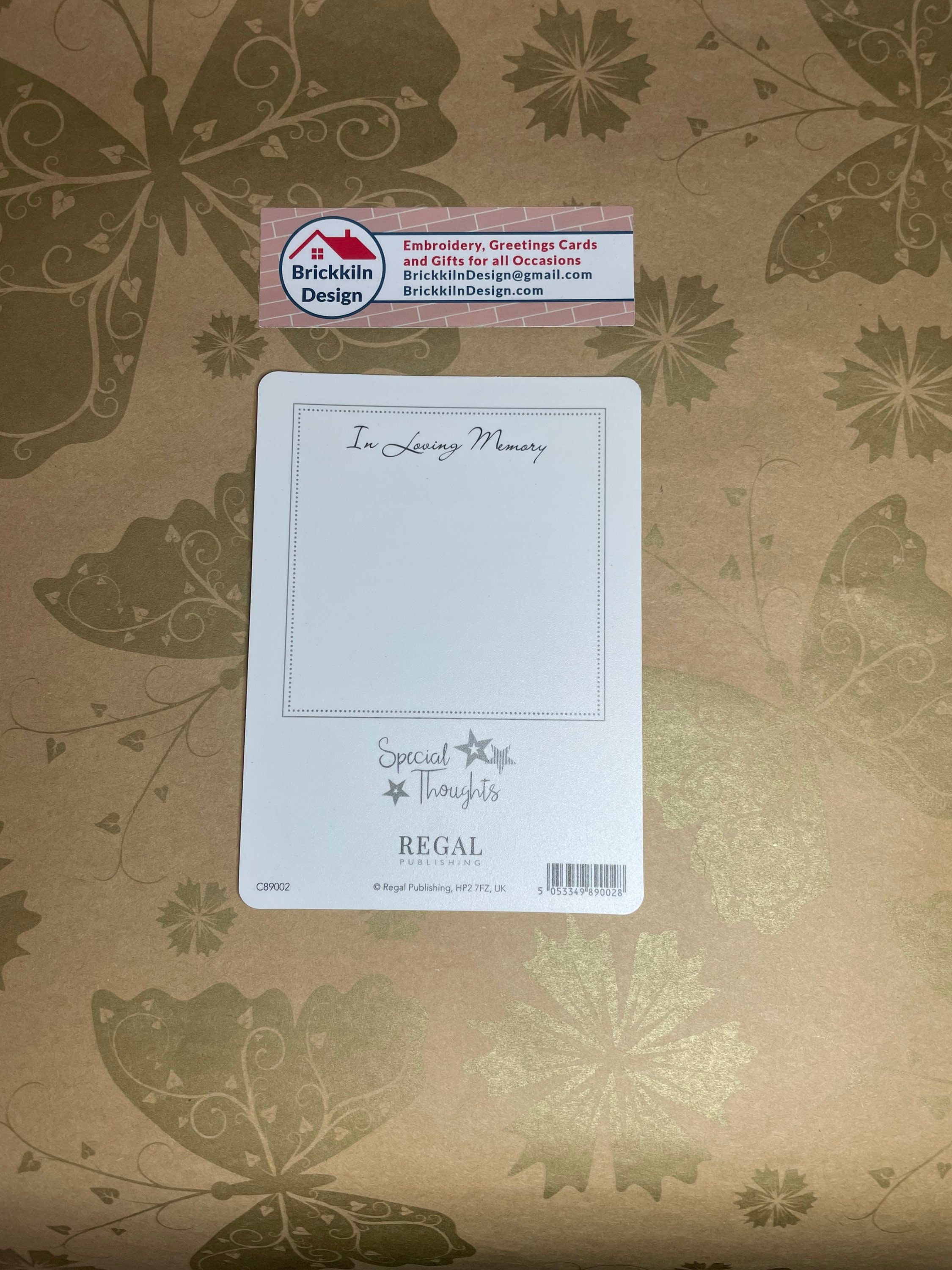 In Loving Memory Footprints in the Sand Graveside Card Plastic A5 - Etsy