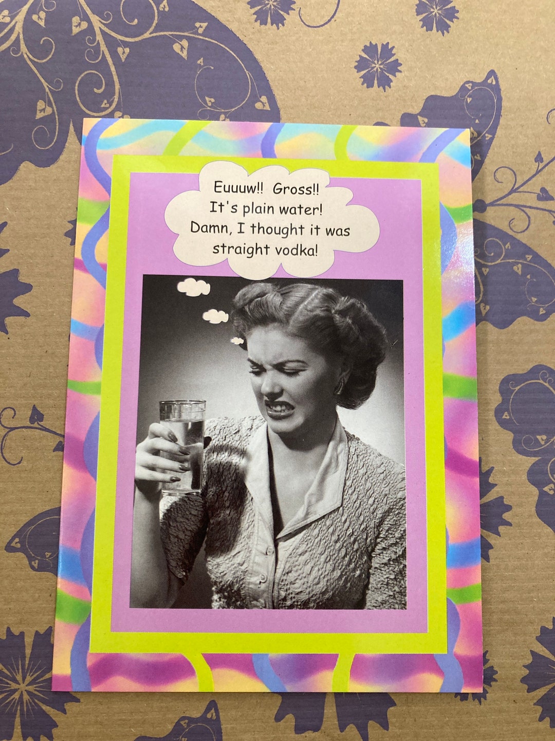 Queen of the Party Birthday Funny Greetings Card - Etsy