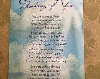 In Loving Memory Footprints in the Sand Graveside Card Plastic - Etsy