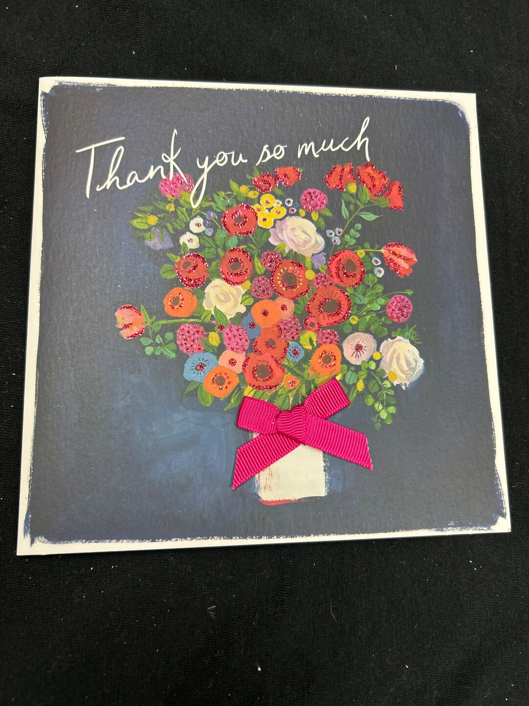 Thank You Greetings Card - Etsy