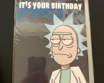 Rick and Morty Happy Birthday - Etsy