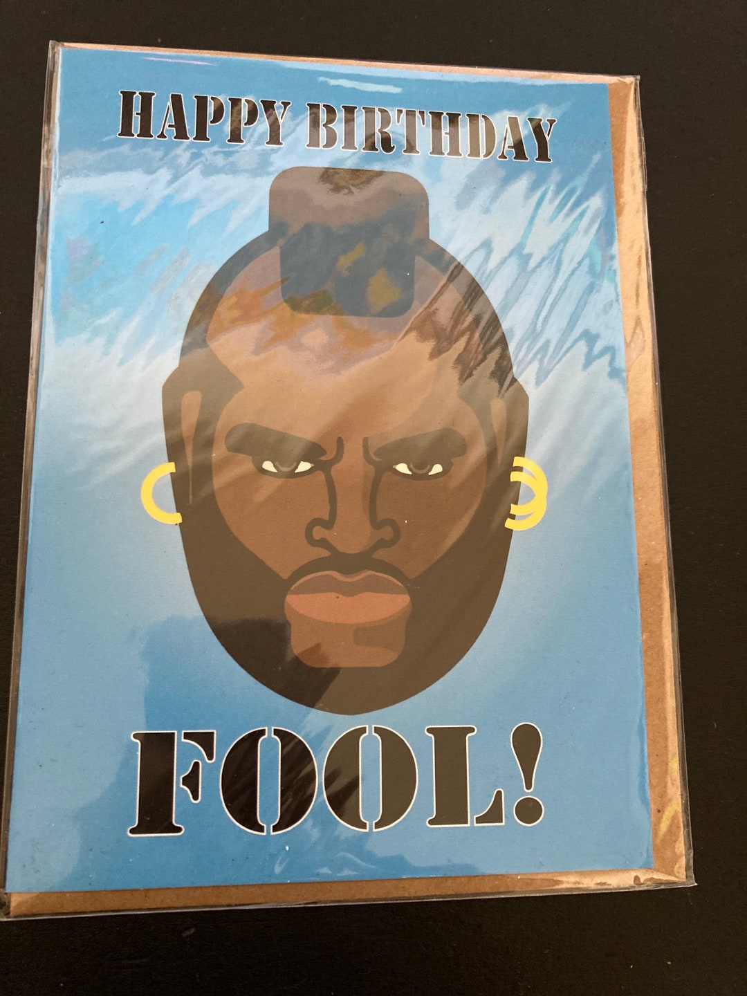 Happy Birthday Mr T Fool A Team Birthday Greetings Card - Etsy