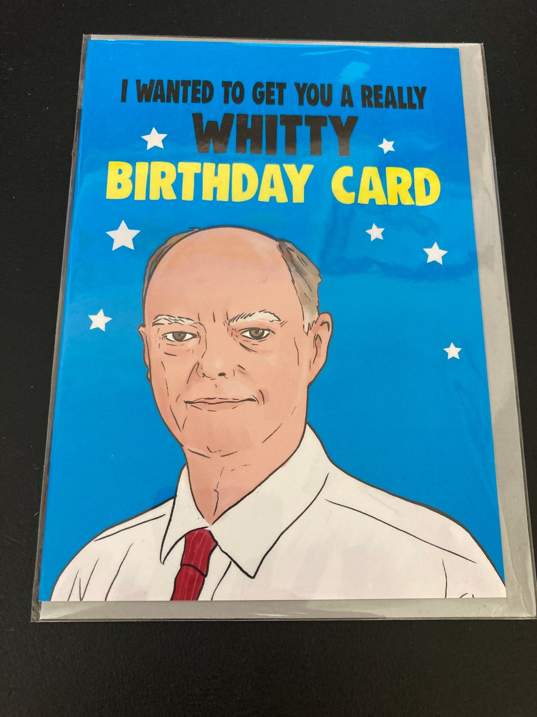 Chris Whitty Happy Birthday Greetings Card - Etsy