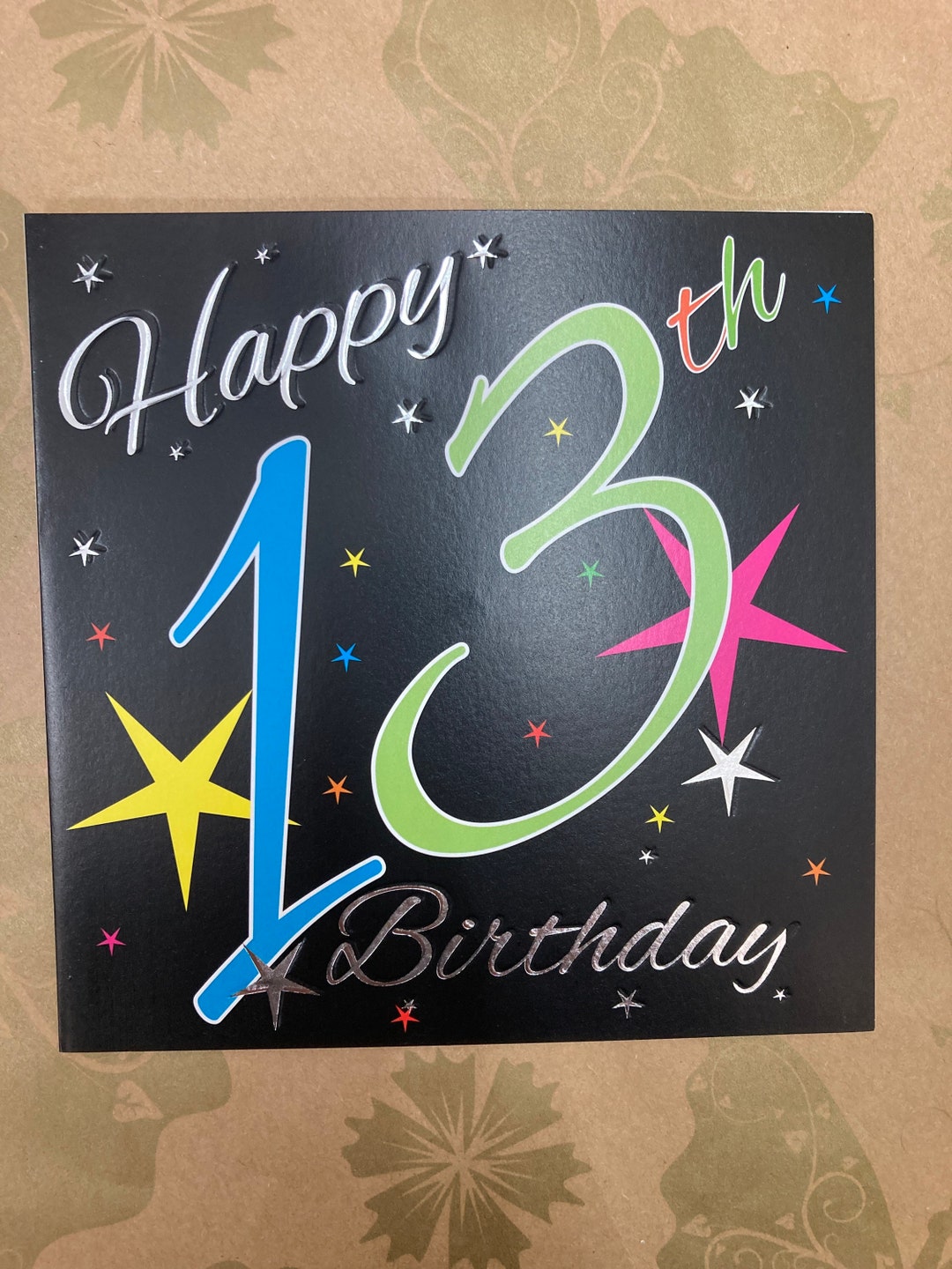 Happy 13th Birthday Card Special Greetings Card - Etsy