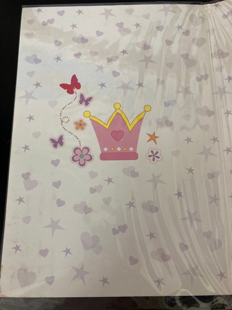 Happy 4th Birthday Princess Crown Greetings Card Kids Children - Etsy