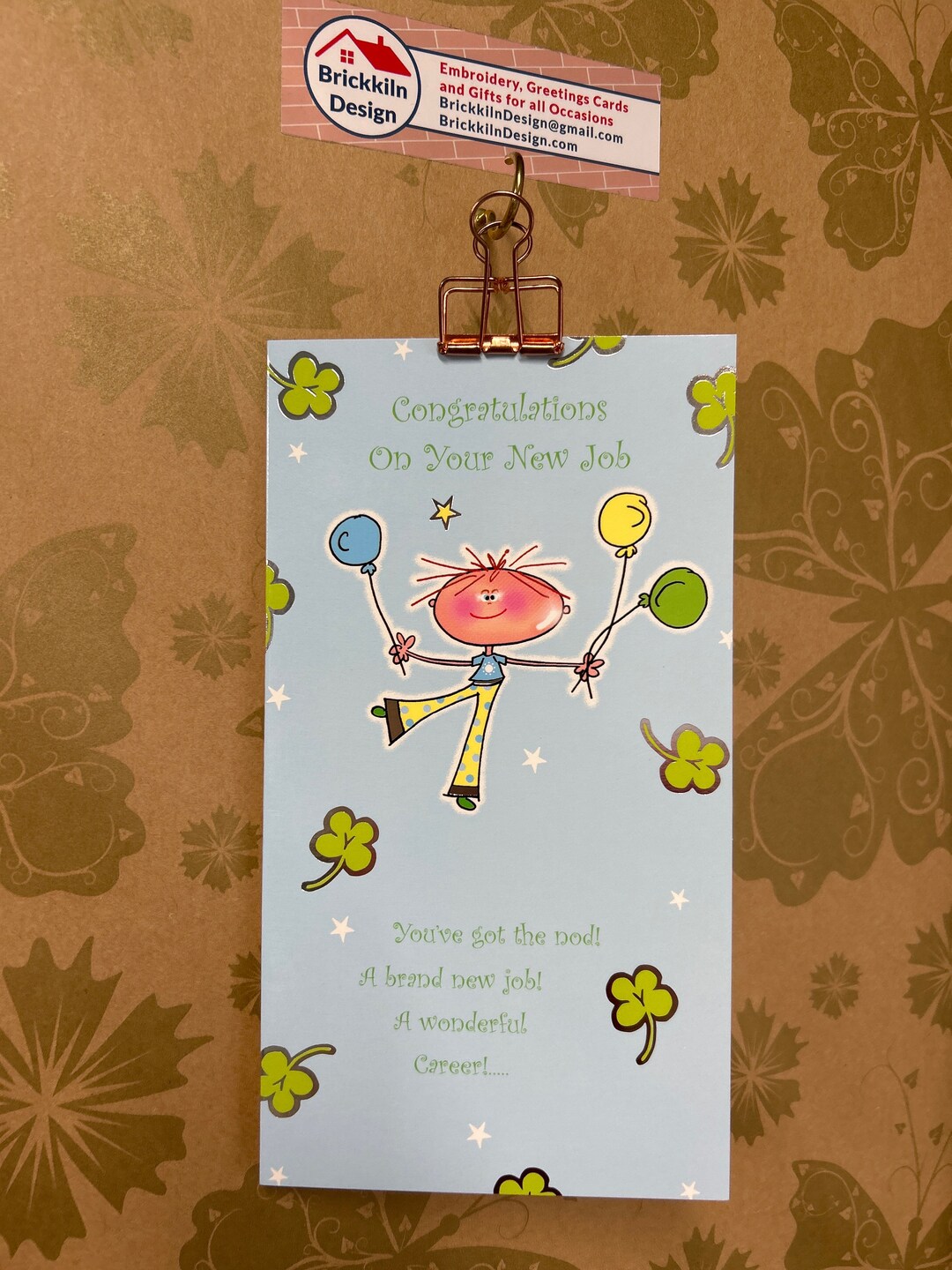 Congratulations on Your New Job Greetings Card - Etsy