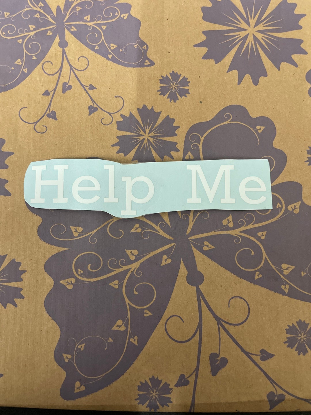 Help Me Funny Vinyl Decal Sticker - Etsy