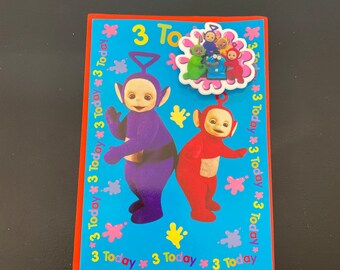 Teletubbies Birthday Cards - Etsy UK