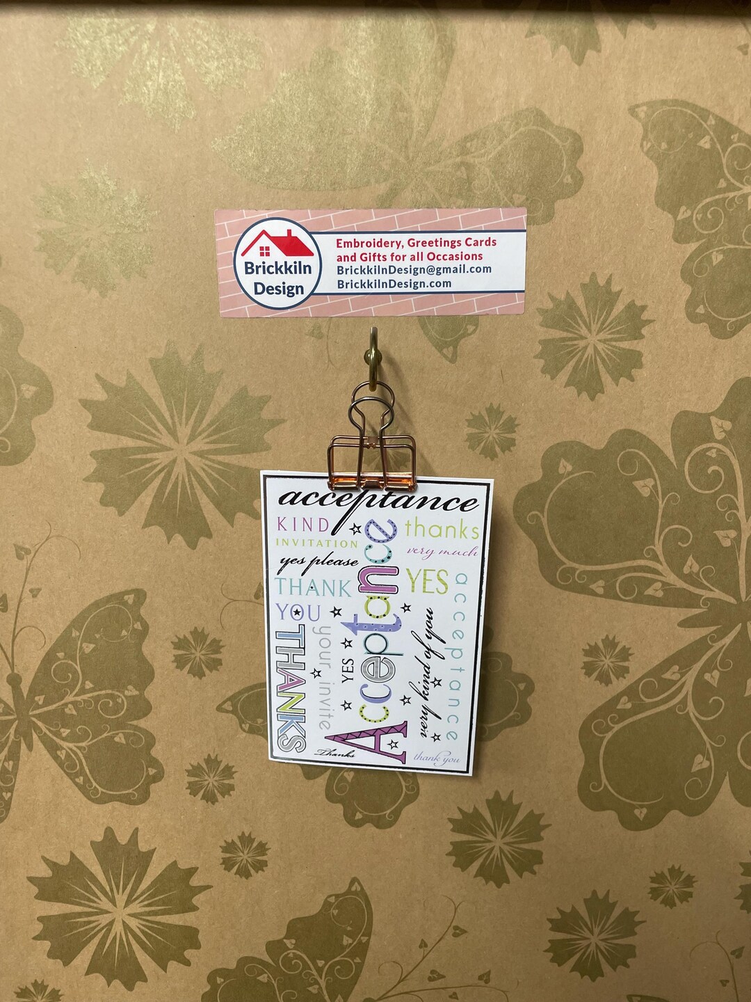 Acceptance Greetings Card Party Wedding Event - Etsy
