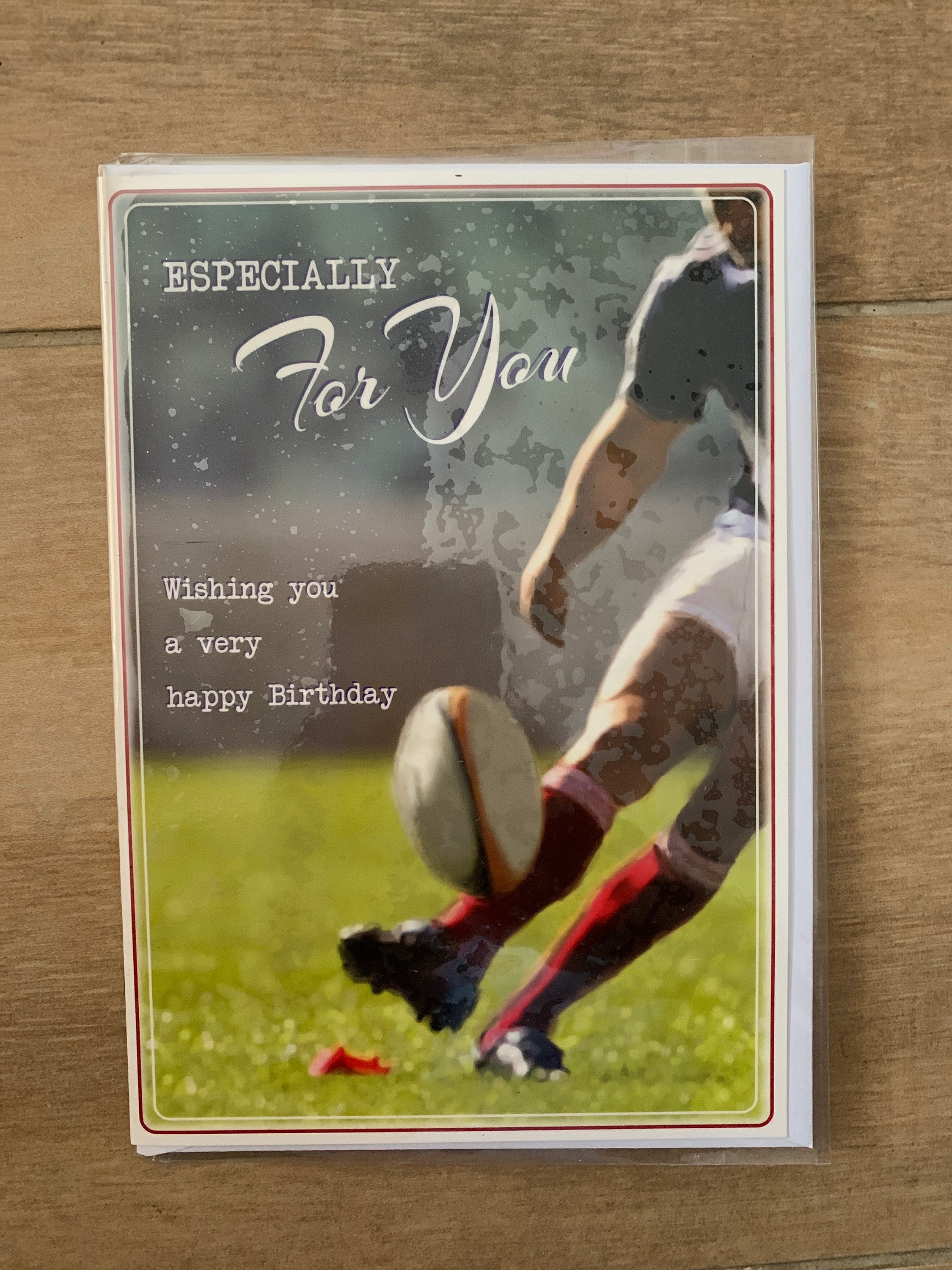 Rugby Happy Birthday Greetings Card - Etsy