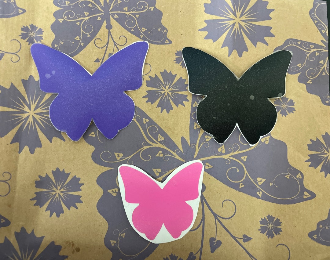 Large Butterfly Vinyl Decal Sticker - Etsy