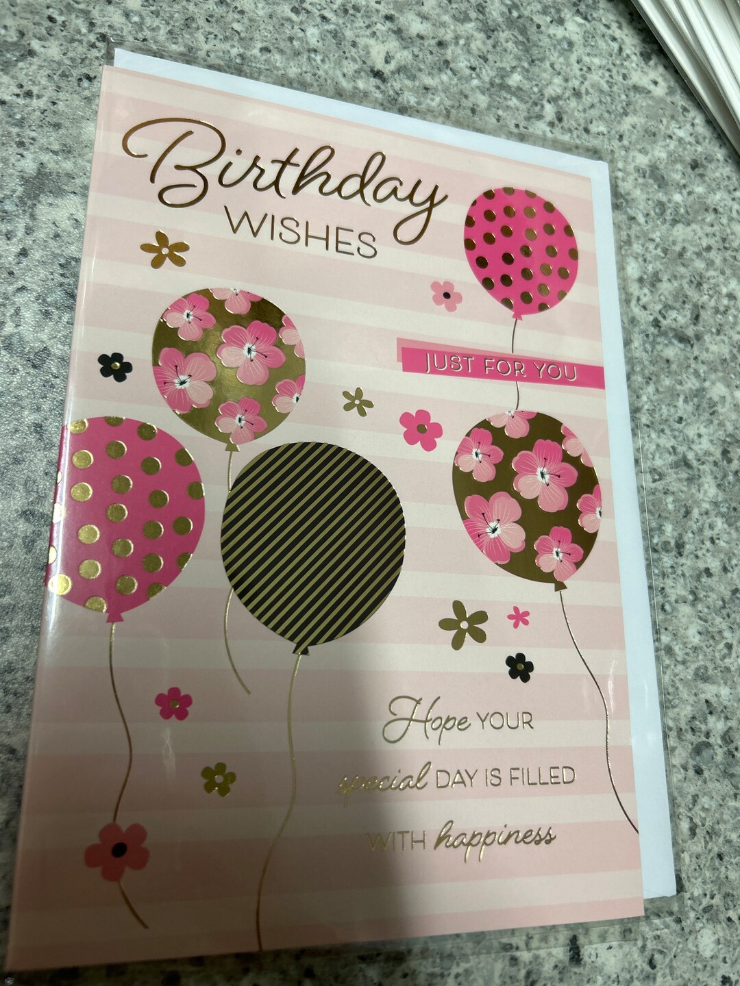 Happy Birthday Balloons Greetings Card - Etsy