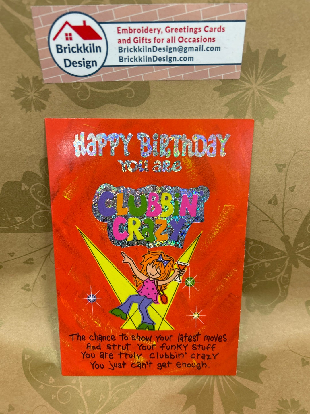 Clubbing Crazy Happy Birthday Greetings Card - Etsy