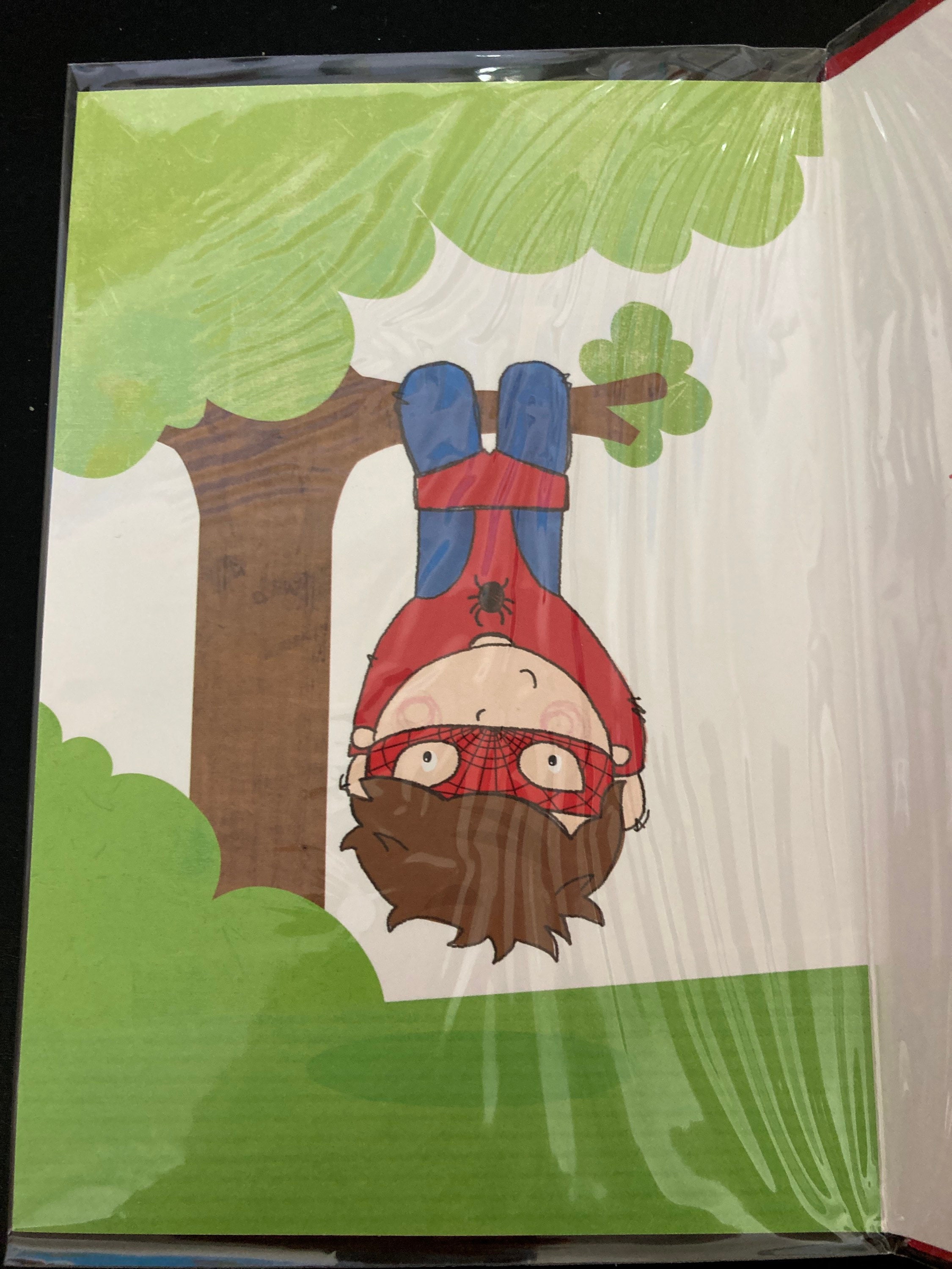 Happy 3rd Birthday Superhero Greetings Card Kids Children - Etsy