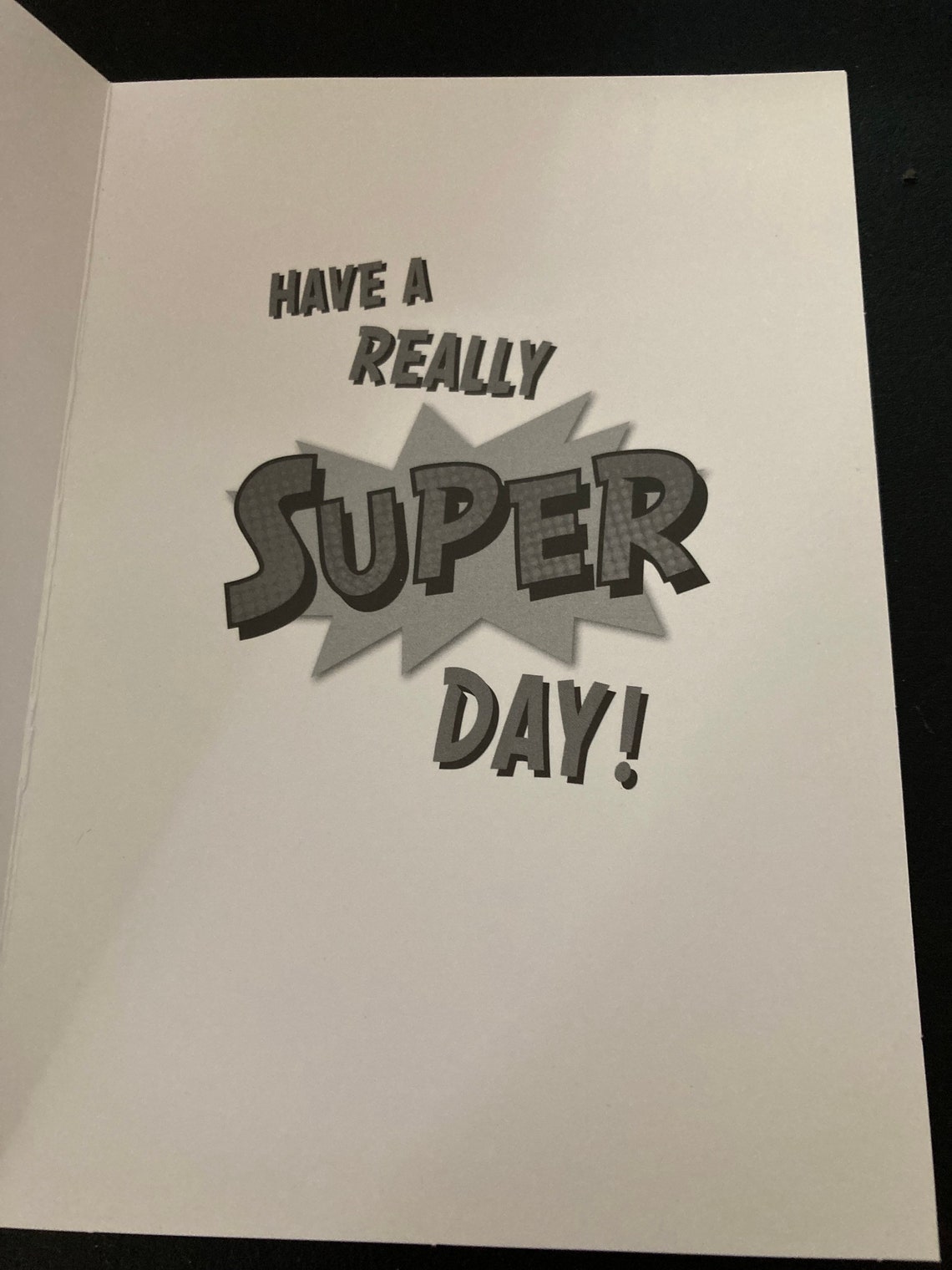 Superhero Happy Birthday Happy Birthday Greetings Card - Etsy