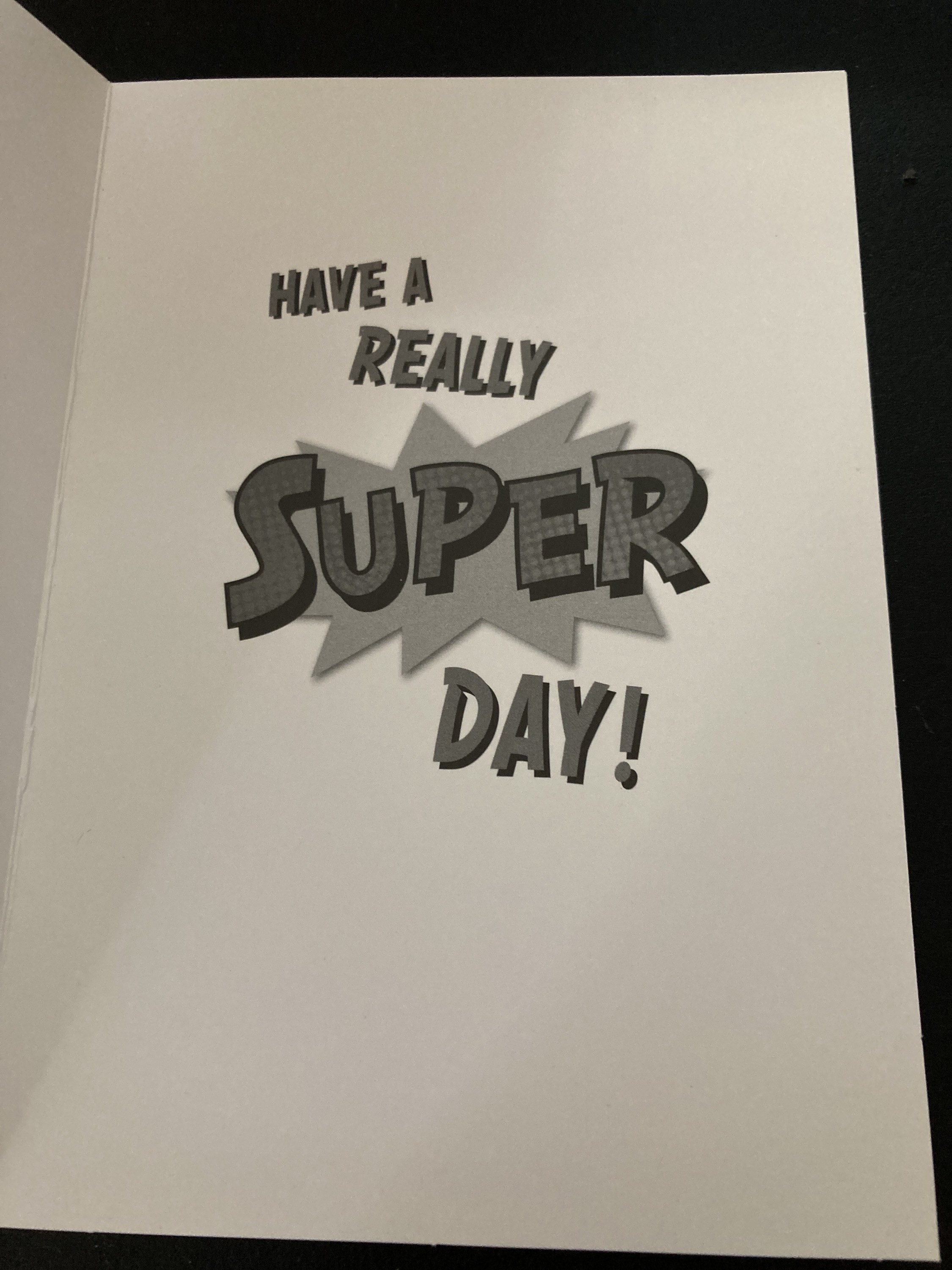 Superhero Happy Birthday Happy Birthday Greetings Card - Etsy
