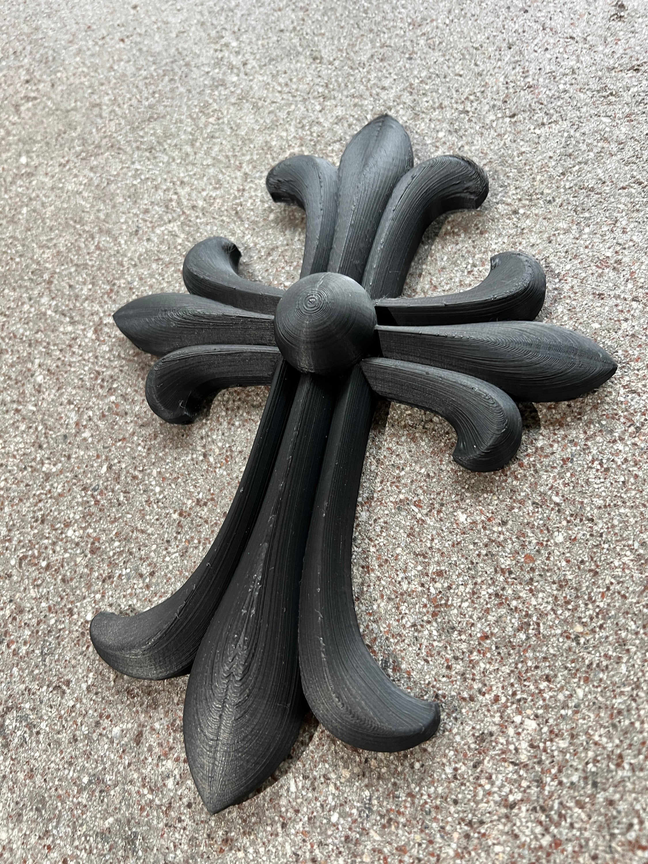 HUGE Chrome Hearts 3D CROSS - Etsy