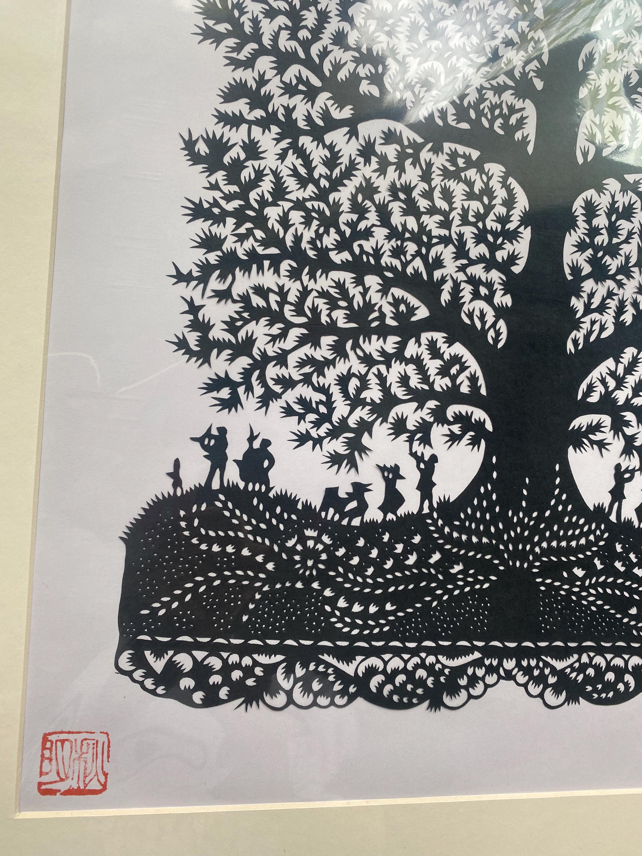 Asian Traditional Art Paper Cutting Papercut-paper Cut-hand Paper-cut ...