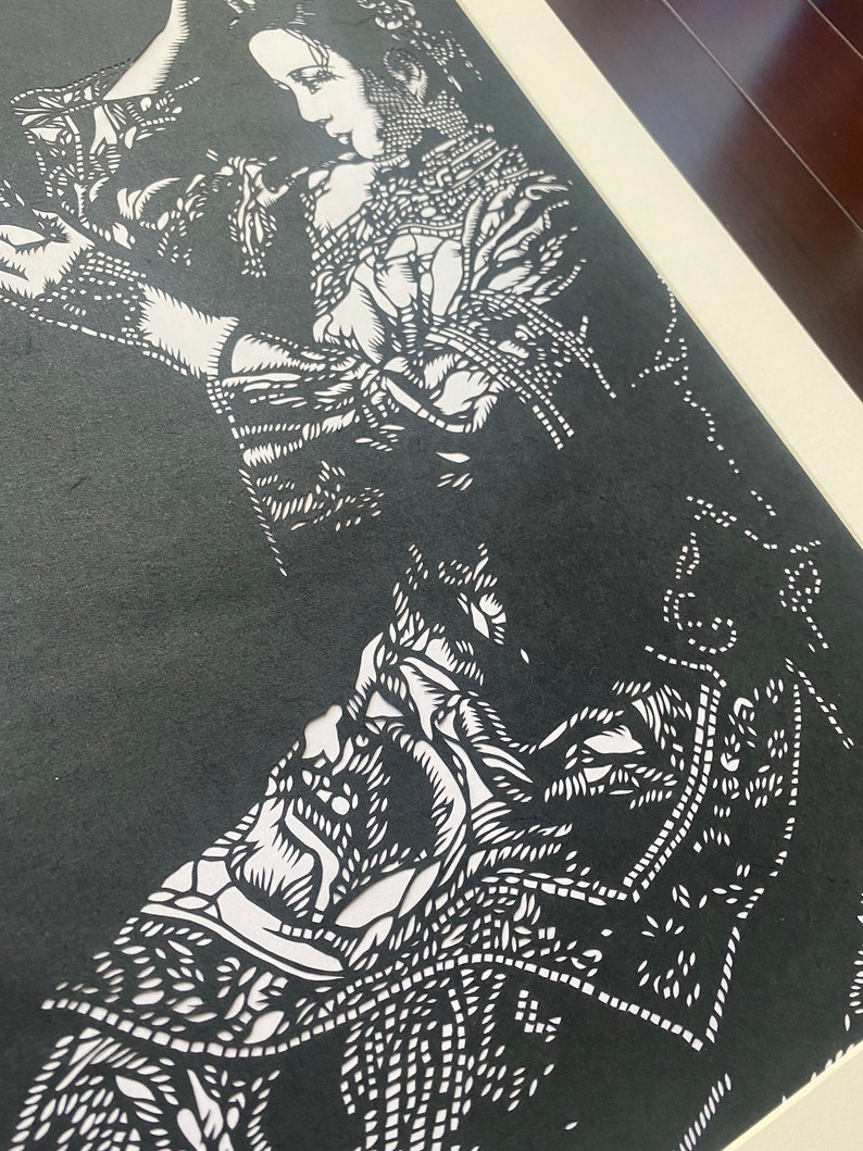 Asian Traditional Art Paper Cutting Papercut-paper Cut-hand Paper-cut ...