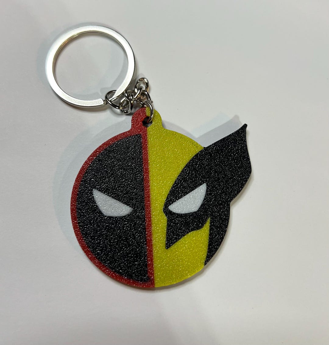 Deadpool Vs Wolverine Keychain - Etsy