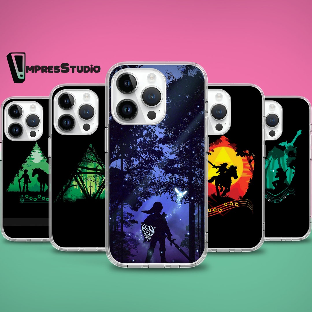 The Legend of Zelda Video Game Phone Case for iPhone 16e 16 15 14 13 12 ...